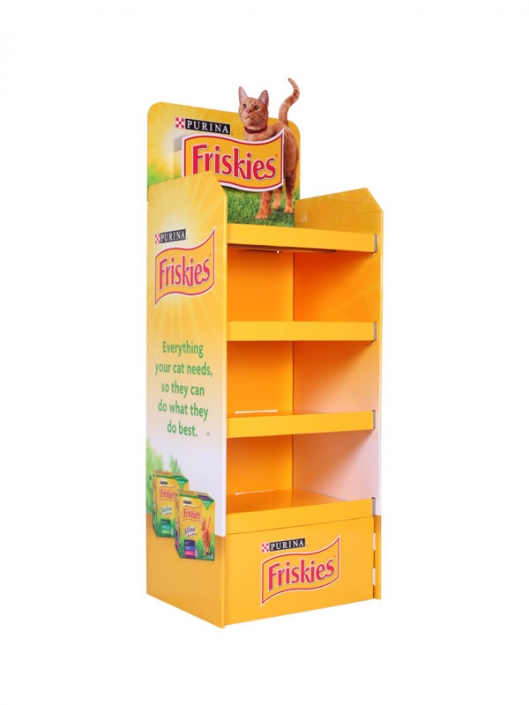 Custom Temporary Cardboard Display Stands 丨Grand Fly