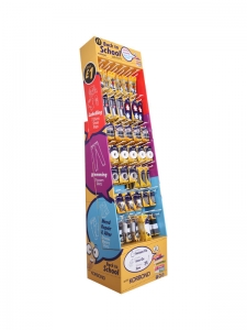 Custom Cardobard Sidekick Display, Powerwing Display, Endcap Displays