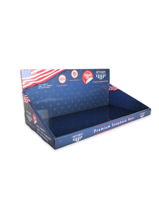 Custom Cardboard Counter Display, POS CDU, Retail Counter Top Stand