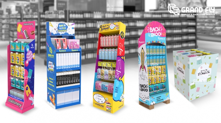 2021 Back To School POS Displays Design | Grand Fly