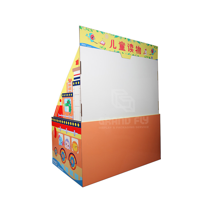 Cardboard Walmart ½ Half Pallet Display for Kid's Book | Grand Fly