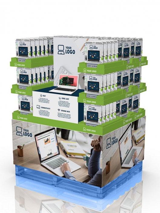 Costco PDQ Displays | Custom Cardboard Displays, PDQ Pallet Displays