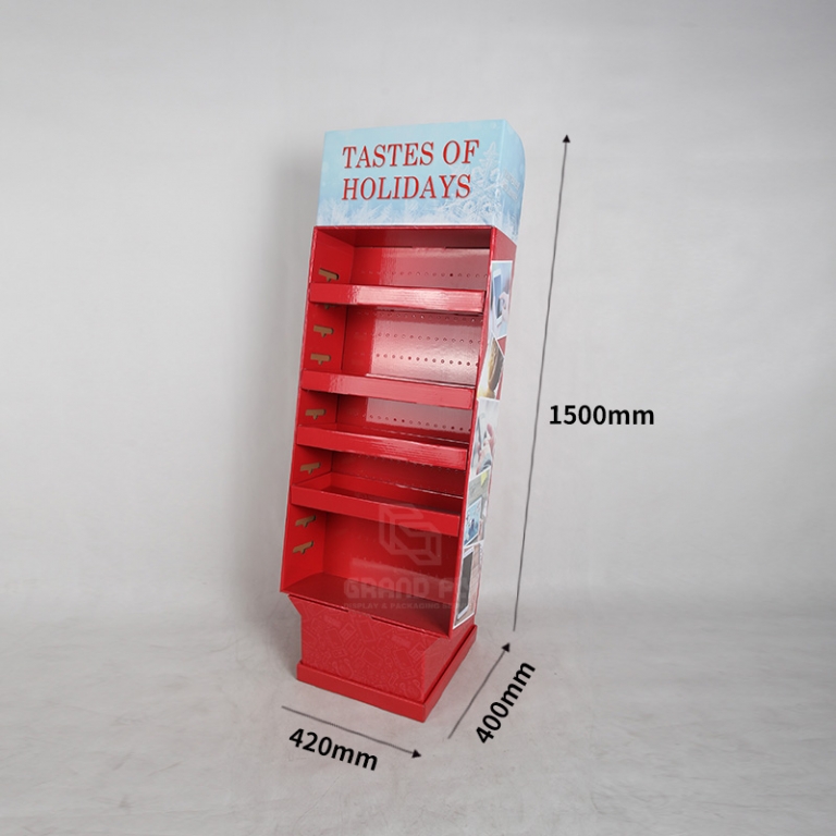 Custom Holiday Multi-Tiered Carton Displays | Eco-Friendly Retail Shippers