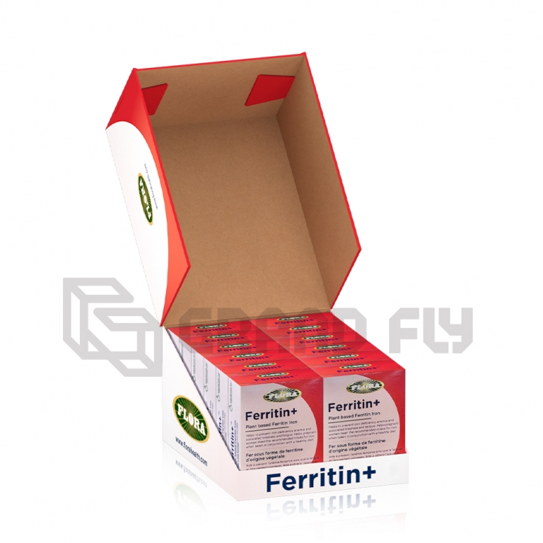 Shelf-Ready Nutriment Tray Box Packaging – Retail & Eco-Friendly