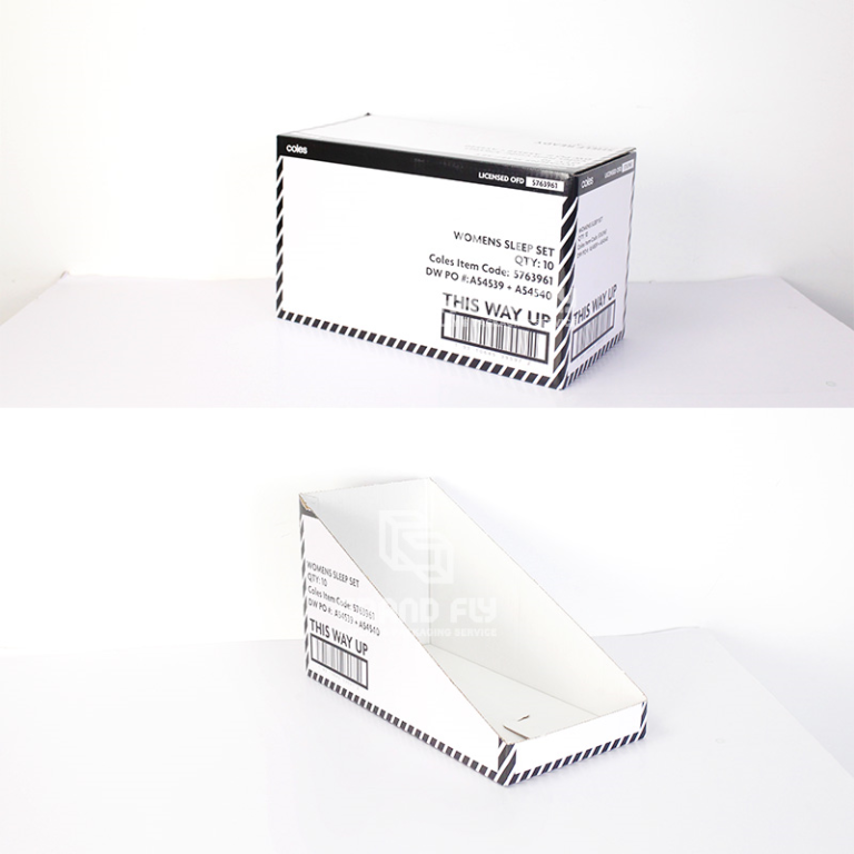 Custom Shelf-Ready Tear-Away Display Carton Box | Eco-Friendly ...