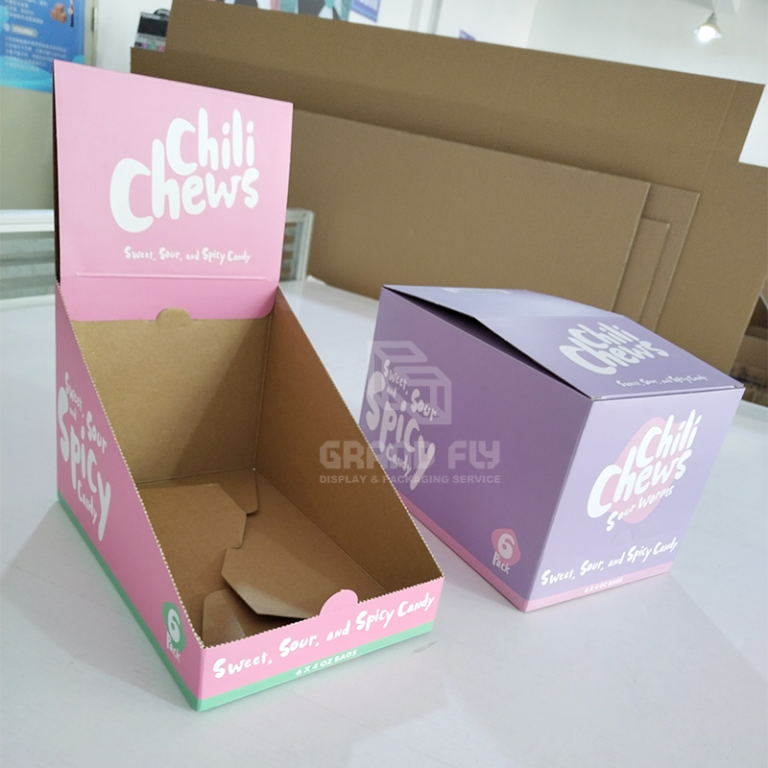 Custom Candy Display Boxes | Eco-Friendly Shelf-Ready Packaging