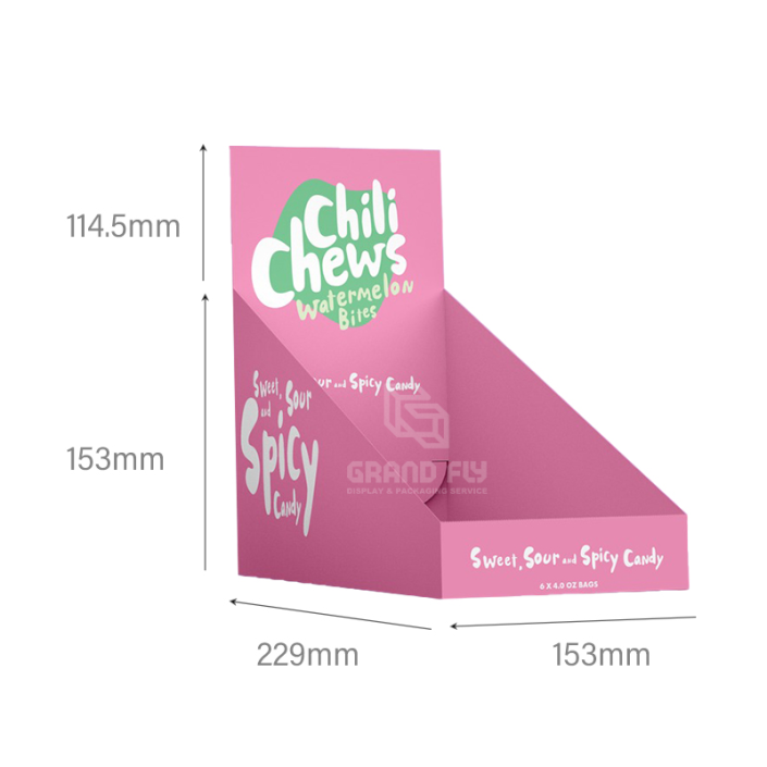Custom Candy Display Boxes | Eco-Friendly Shelf-Ready Packaging