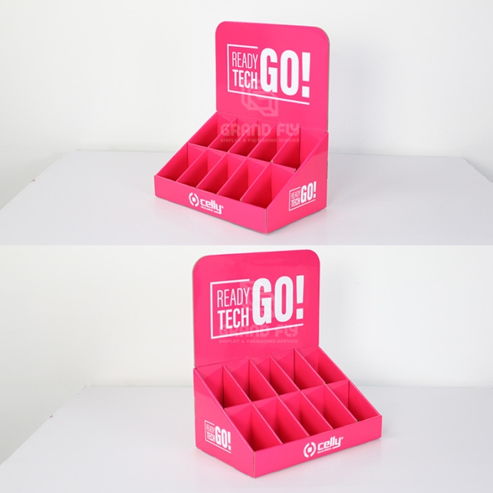 Custom Counter POP Display with Dividers & Header | Eco-Friendly ...