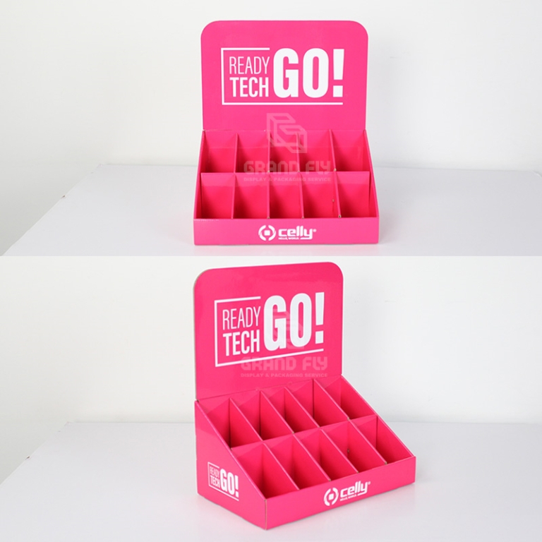 Custom Counter POP Display with Dividers & Header | Eco-Friendly ...