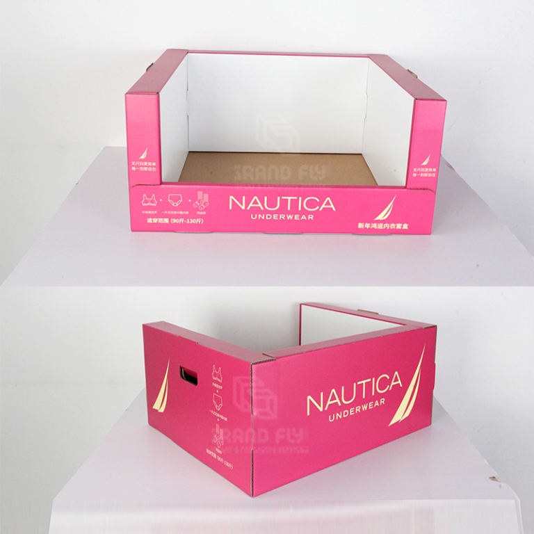 Custom Cardboard PDQ Trays | Stackable & Eco-Friendly Display Trays